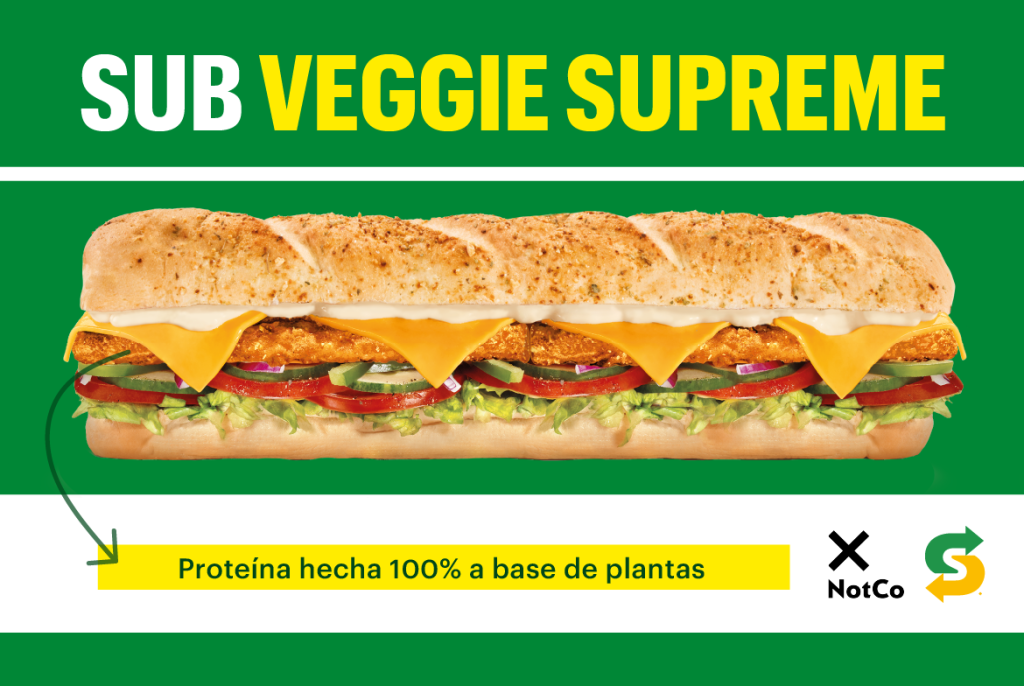 Veggie supreme – Subway Paraguay